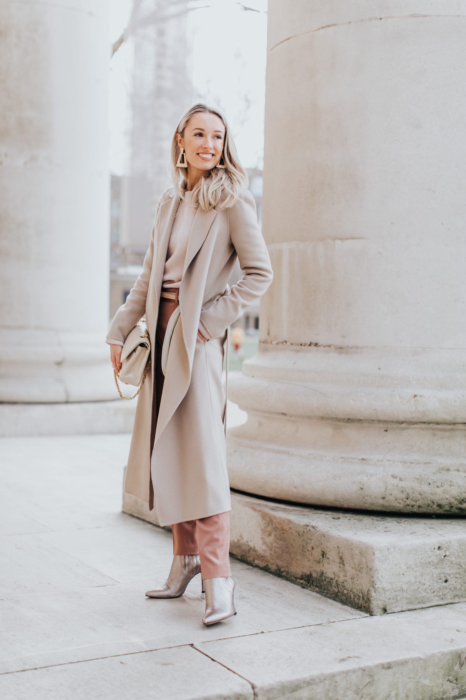 How To Style a Spring Coat On Cold Winter Days - Fashion Mumblr